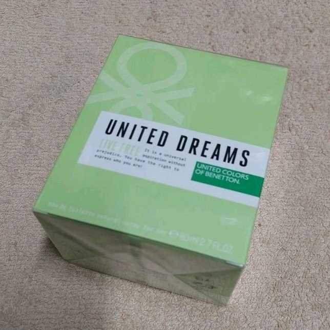 UCB benetton United Dreams Live Free For Women 80ml | Shopee Philippines