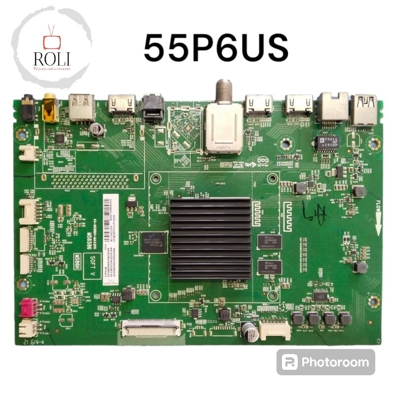 TCL 55P6US TV main board MB | Shopee Philippines