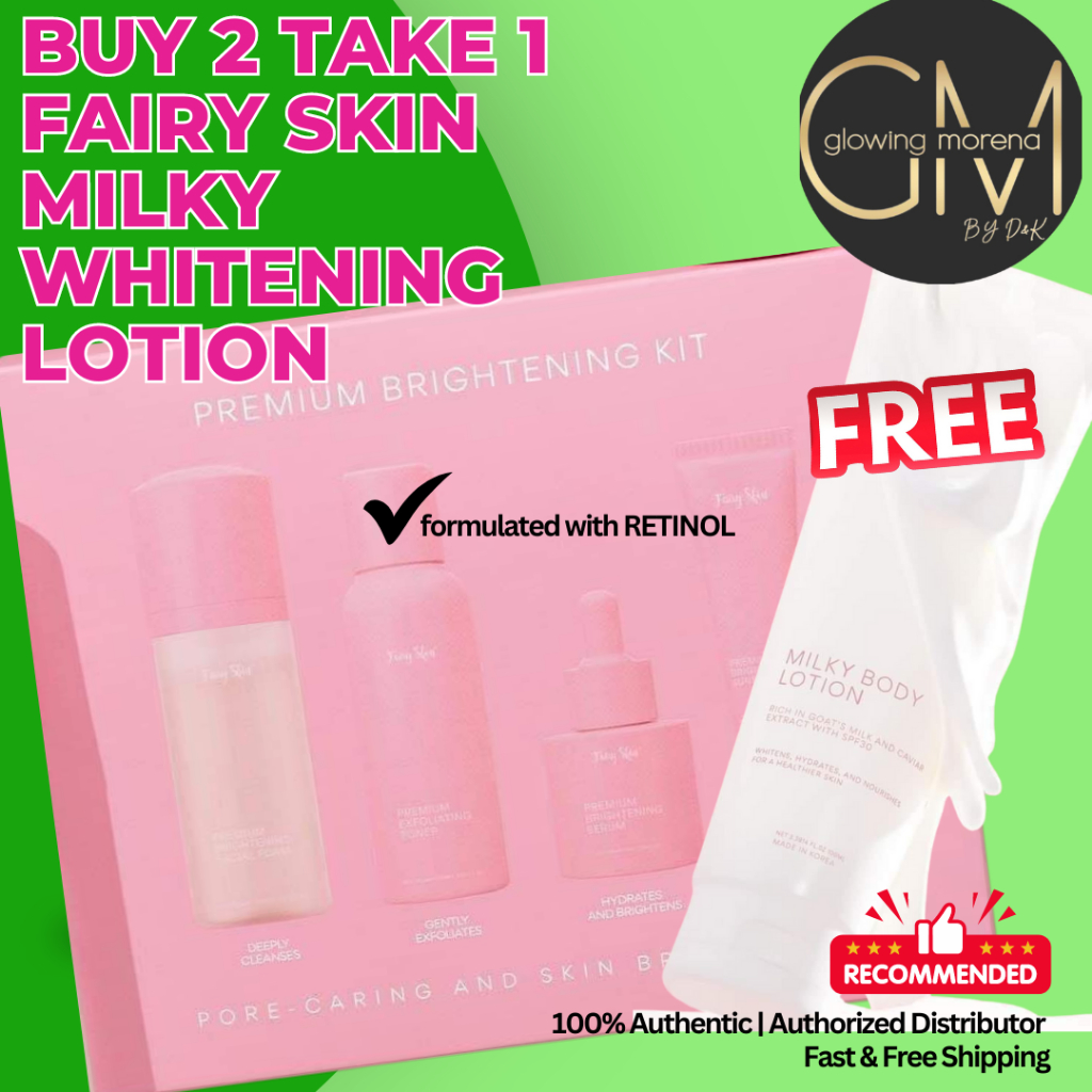 BRIGHTENING KIT fairy skin fairyskin formulated with retinol ...