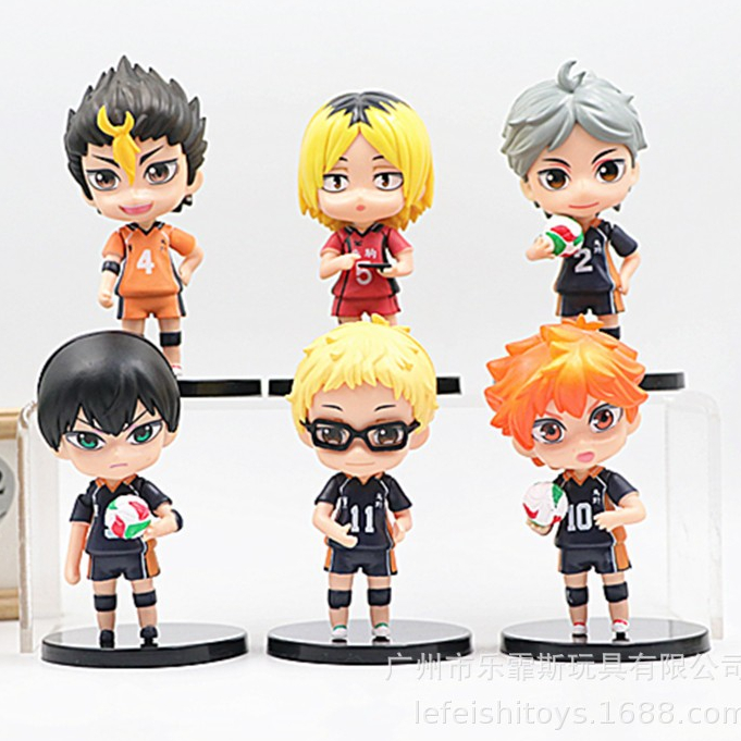 FIGURE SET HAIKYU SET A 6IN1 FSHKYU601 (9CM) | Shopee Philippines