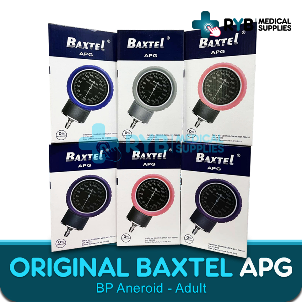 ORIGINAL Baxtel APG - Spygmomanometer Only Colored | Shopee Philippines