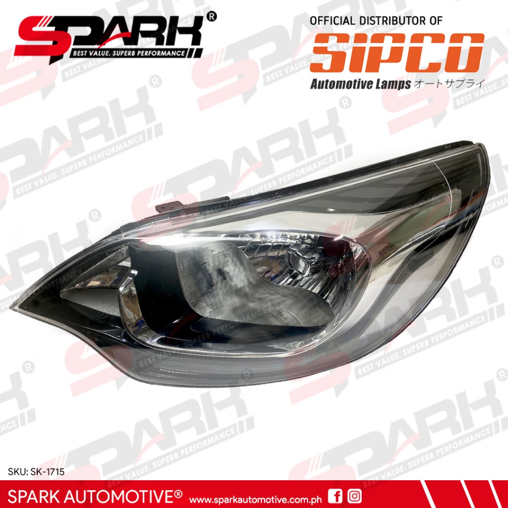 Head Lamp Headlight Head Light Kia Rio 2012 - 2015 Rio Sedan | Shopee ...