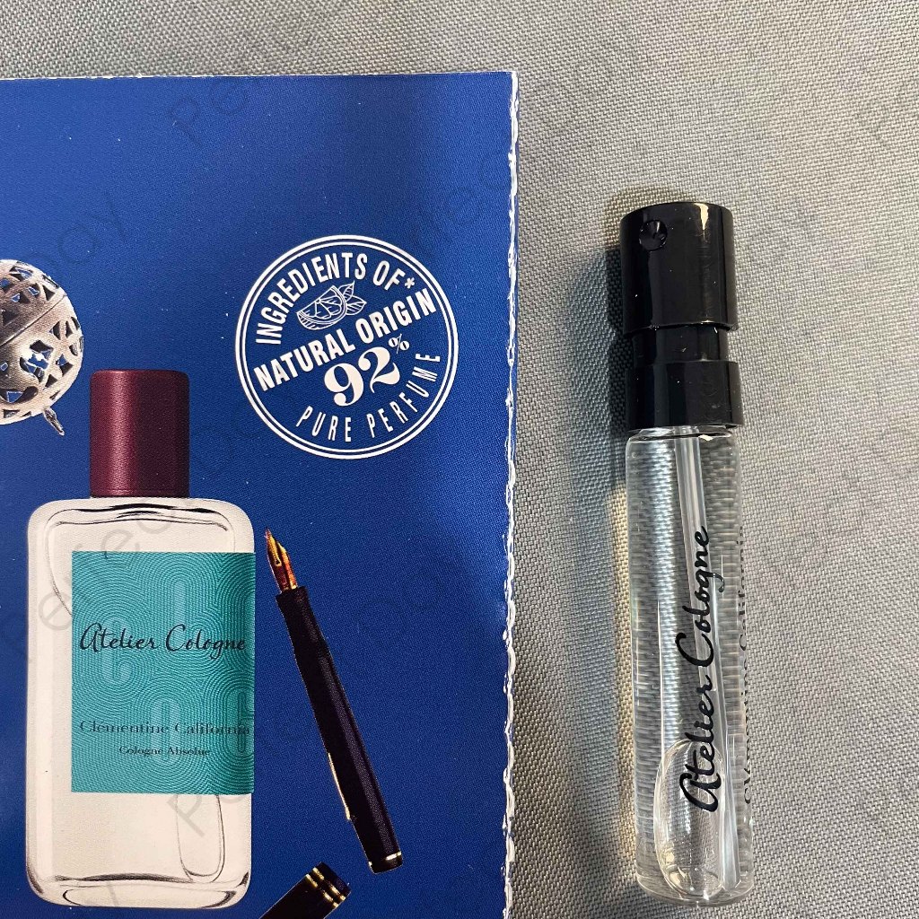 「Perfume Sample」Atelier Cologne Clémentine California, 2016 2ML ...