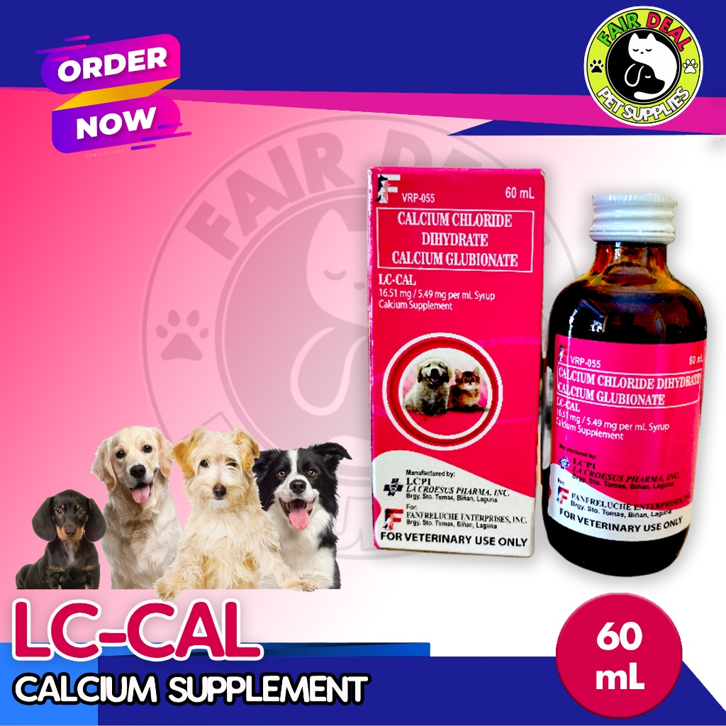 LC-CAL Calcium Supplement 60 ml (August 2024 Expiry!) | Shopee Philippines