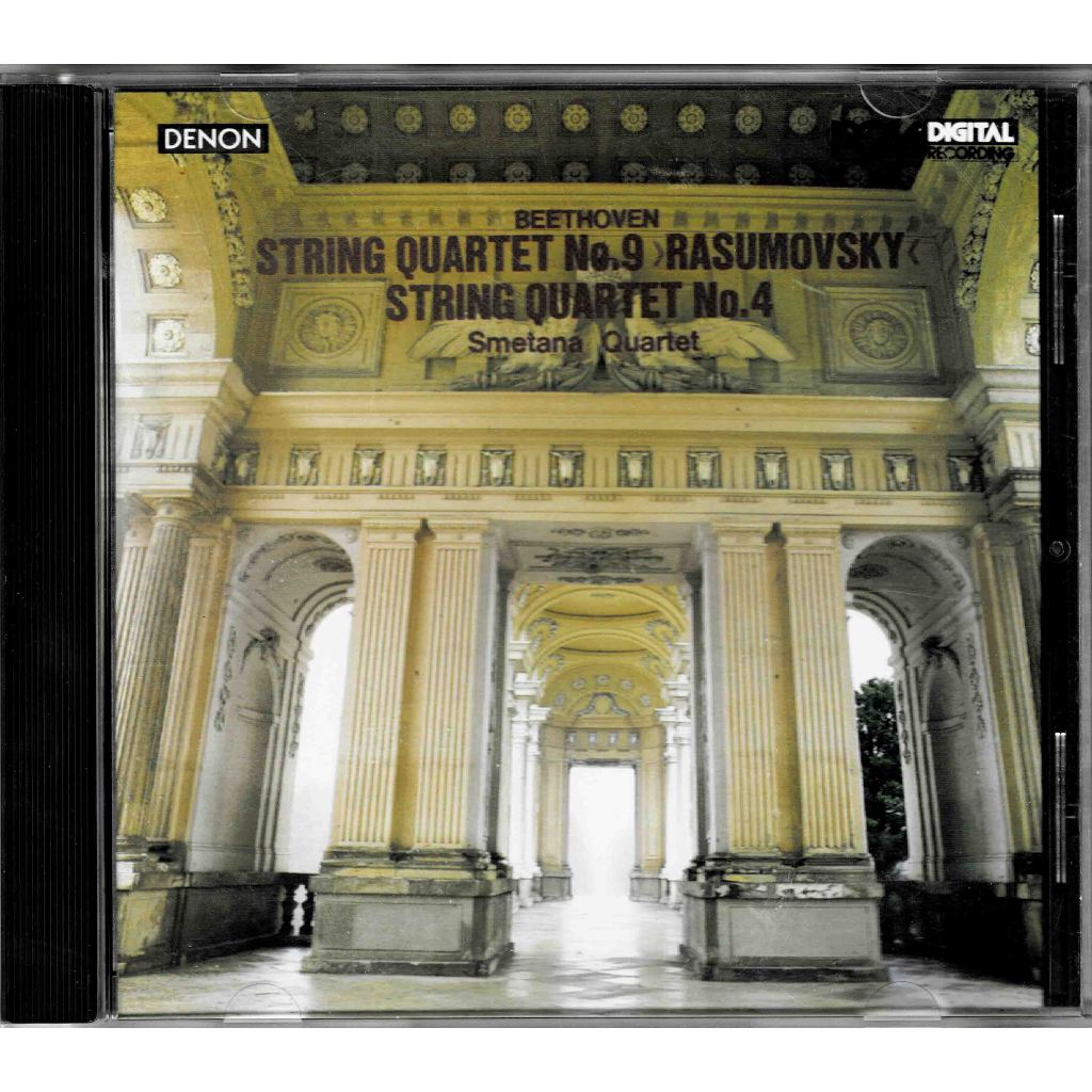 CD: Smetana Quartet - Beethoven String Quartet No.9 Rasumovsky & String Quartet No. 4 (Excellent ...