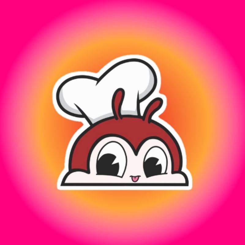 JOLLIBEE Laminated VINYL Waterproof Stickers | Shopee Philippines