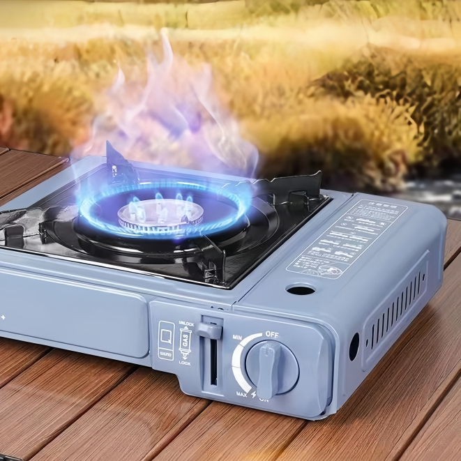 2 in 1 Butane Stove Portable Burner Gas Stove Outdoor Camping Butane ...