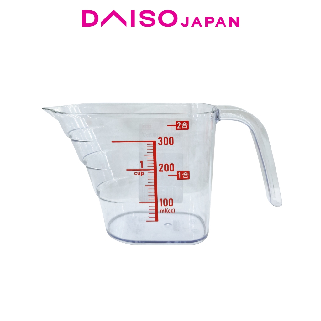 Daiso Stepped Slim Measuring Cup (300ml) | Shopee Philippines