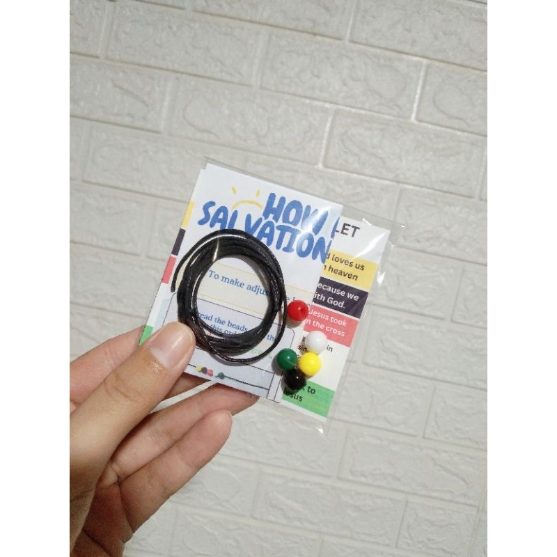 DIY GOSPEL BRACELET| SALVATION BRACELET |Instructional Materials ...