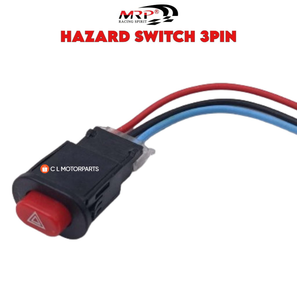 MRP HAZARD SWITCH FEMALE SOCKET/3PIN | Shopee Philippines