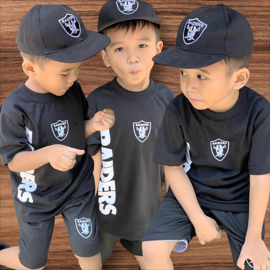 LRTY RAIDERS TERNO KIDS JERSEY | Shopee Philippines