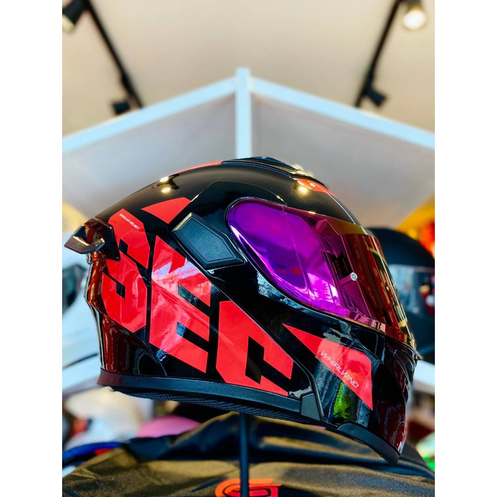 SEC WHIRLWIND V3 MODULAR MOTORCYCLE HELMET | Shopee Philippines