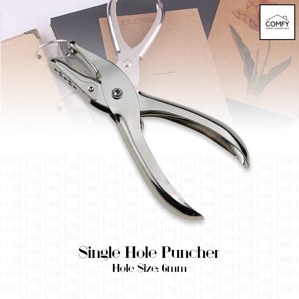 High Quality Single One Hole Puncher Metal Hand Held Puncher For Ticket ...