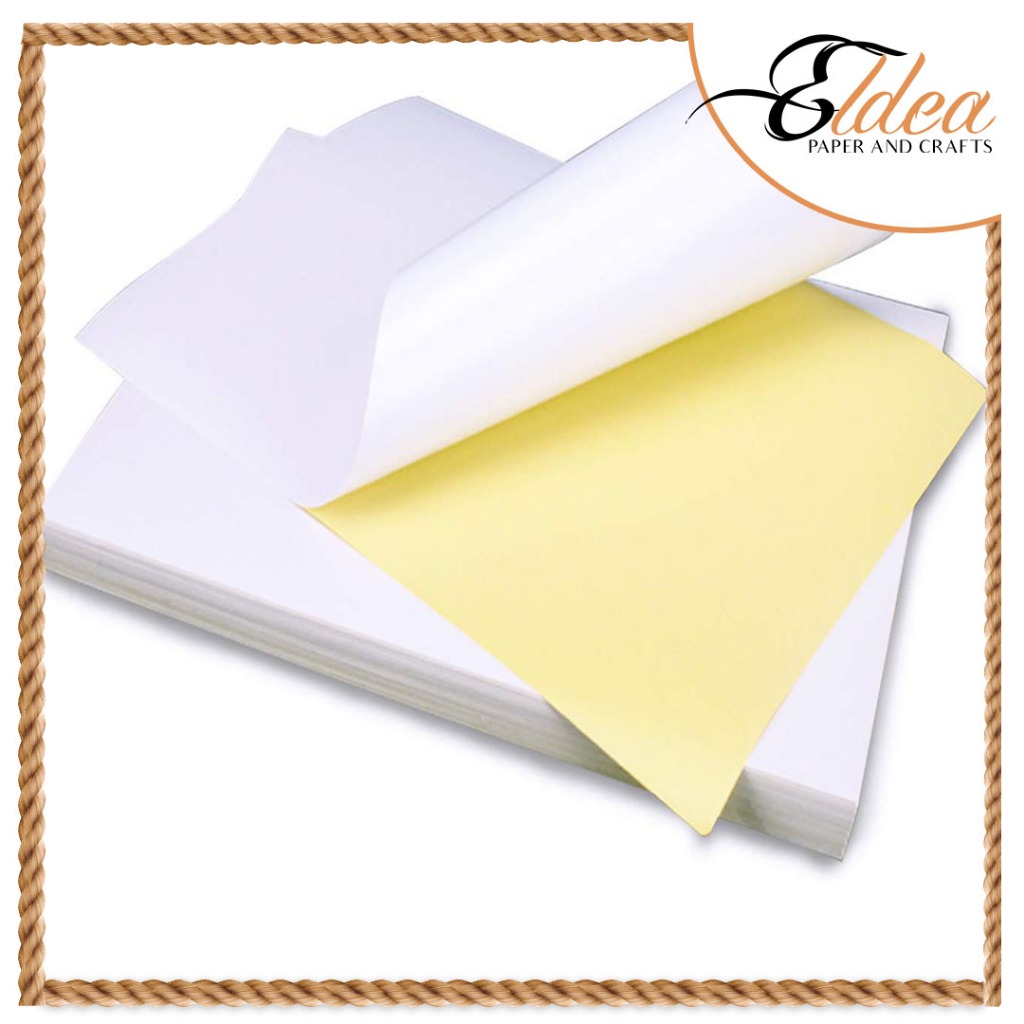 25/50pcs 115gsm A4 Satin/High Gloss/Book Sticker, Printable Paper ...