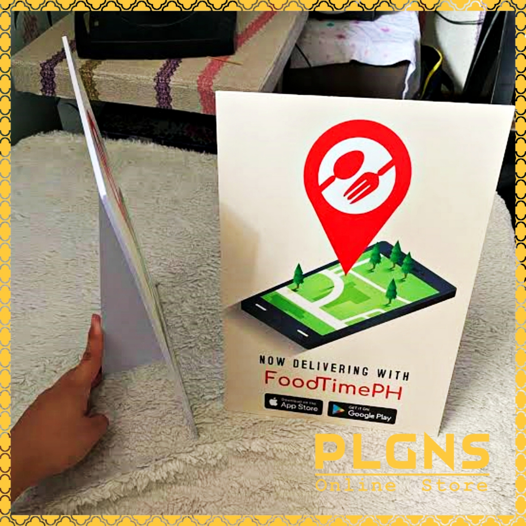 Sintra Board Standee | Table Stand Customized Personalized | WATERPROOF ...