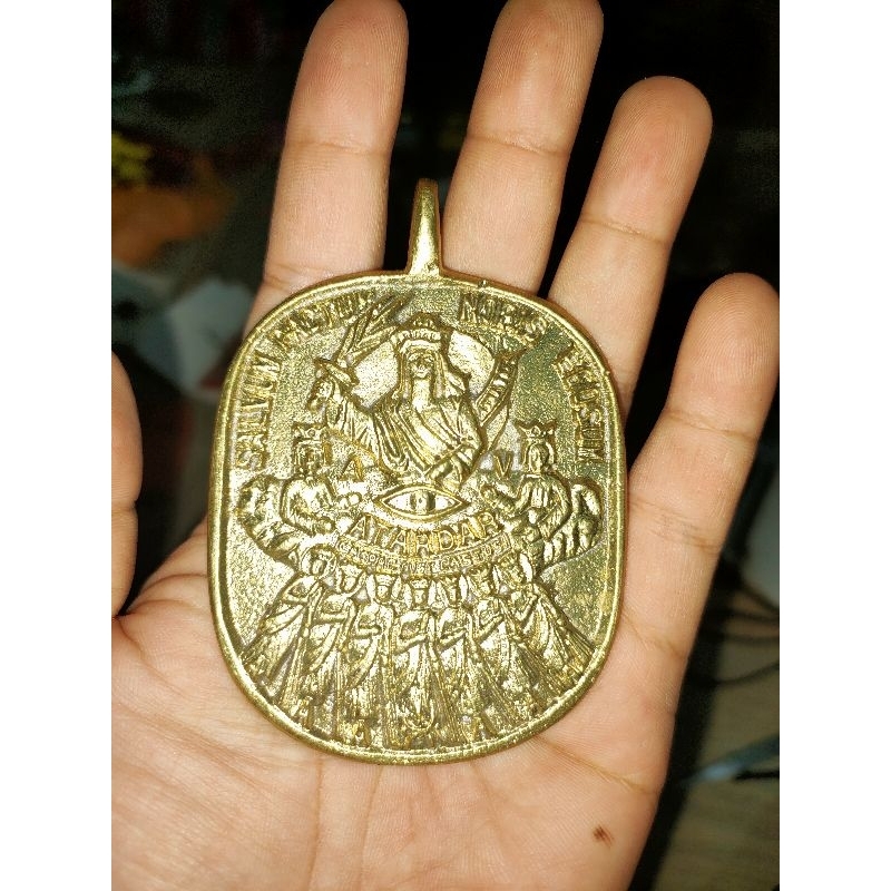 ATARDAR BIG MEDALLION WITH ORACION | Shopee Philippines