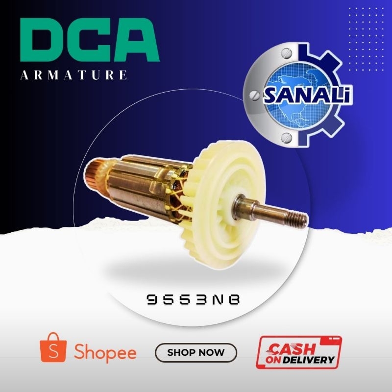DCA 9553NB/9554NB Armature (Compatible in MAKITA) | Shopee Philippines