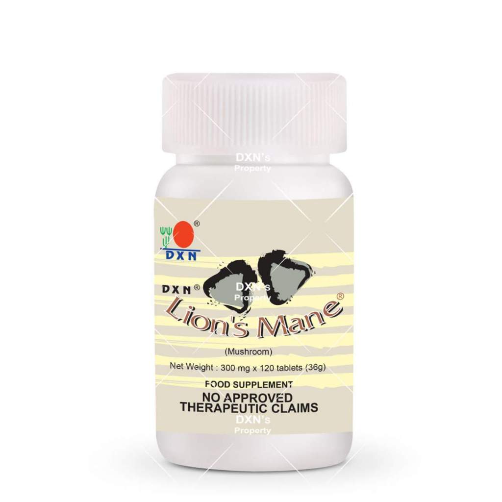 DXN Lion's Mane Tablet 120's 120 tablets x 300mg | Shopee Philippines