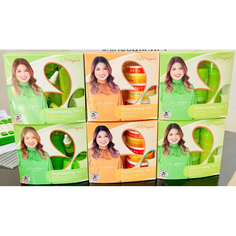Skin Magical Rejuvenating Sets New Packaging (1,2,3) | Shopee Philippines
