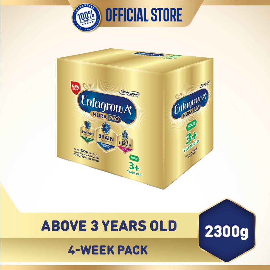Enfagrow A+ Four Nurapro Powdered Milk Drink for Kids Above 3 Years Old ...