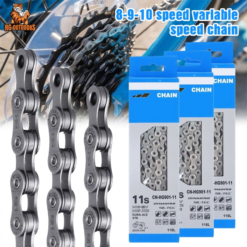 Bike Chain 8/9/10 Speed Bicycle Chain For Road Bike and Mountain Bike ...