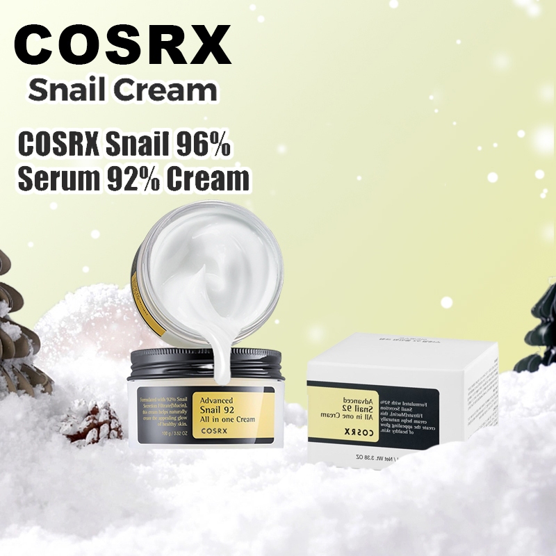 COSRX SET Advanced Snail 92 All-In-One Cream Advanced Snail 96 Mucin ...