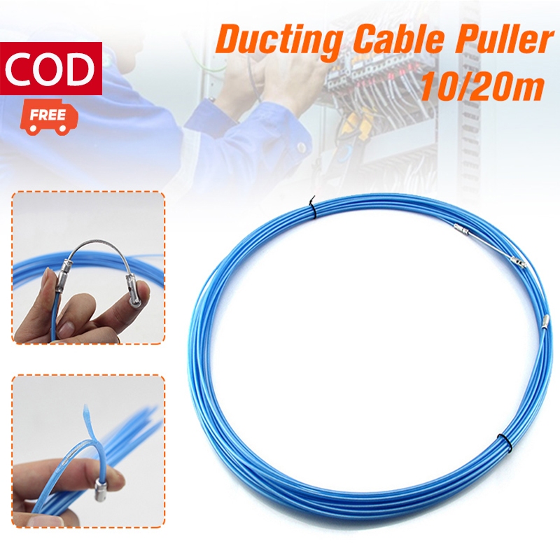 10/20m Electrical Wire Threader Cable Wire Puller Through Wall Wire ...