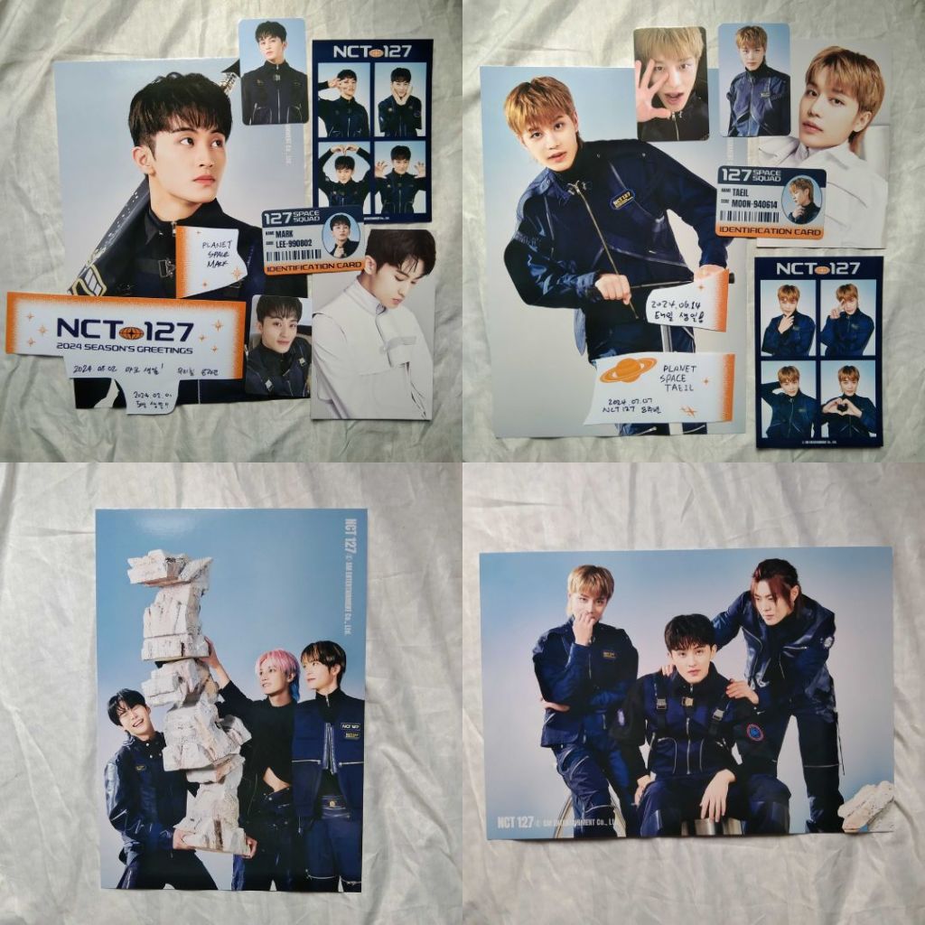 OFFICIAL NCT 127 SEASON'S GREETINGS 2024 TINGI | Shopee Philippines