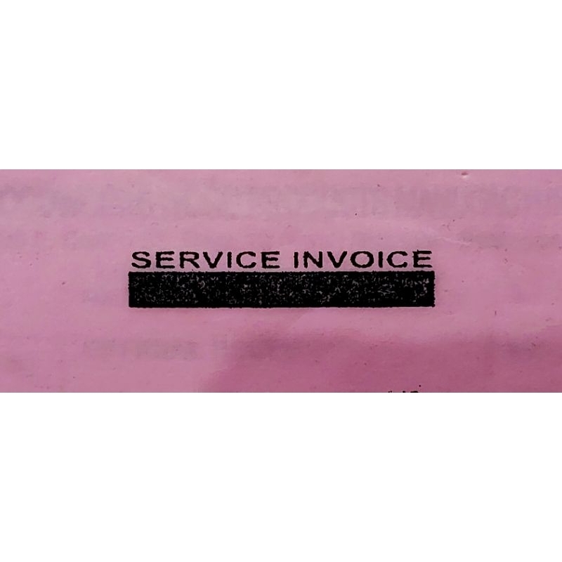 SERVICE INVOICE / SALES INVOICE / CERTIFIED TRUE COPY / POSTED ...