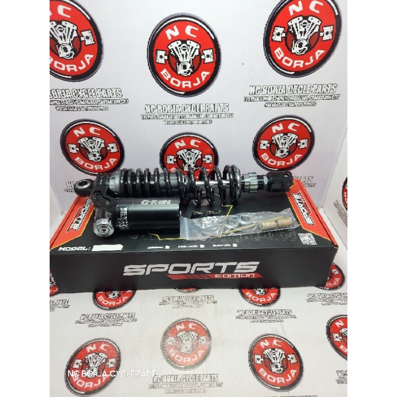 G-REN SPORTS SHOCK 340MM TITANIUM BLACK FOR.PCX160 | Shopee Philippines