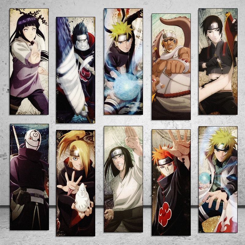 Wooden Naruto Cartoon Anime Wall Picture /Photo Tile (052)30x10cm ...