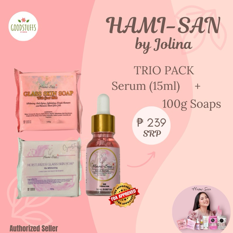 HAMISAN by Jolina TrioPack small serum 15ml - Cebu City | Shopee ...