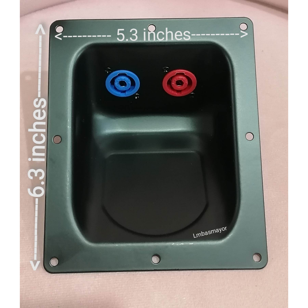 Subwoofer Box Back Wiring Panel Dual Speakon Back Plate Back Panel for ...