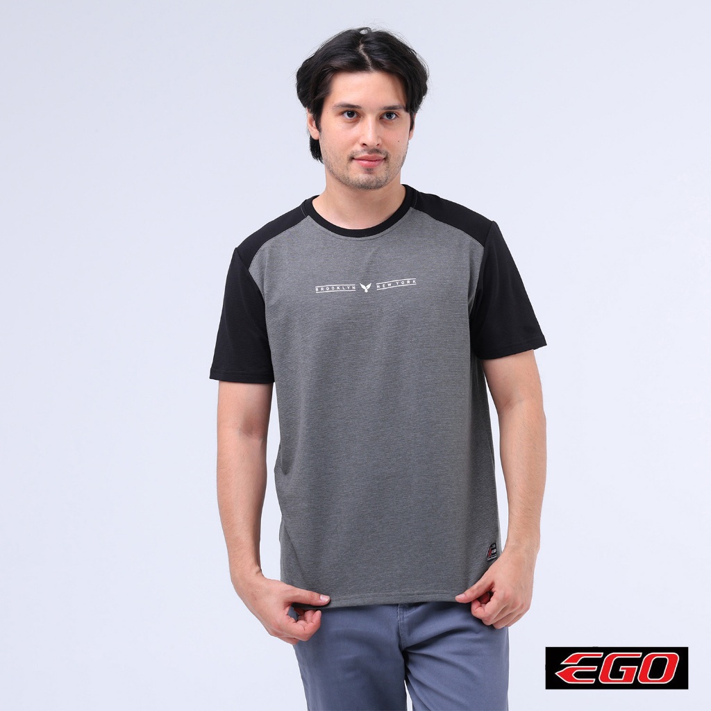 Ego Round Neck Finelines Short Sleeves EMT02-2871 | Shopee Philippines