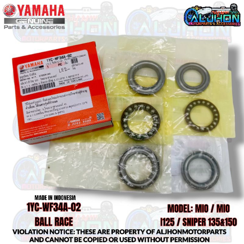 YAMAHA BALLRACE MIO/MIOi125/SNIPER 135&150 1YC-WF34A-02 | Shopee ...