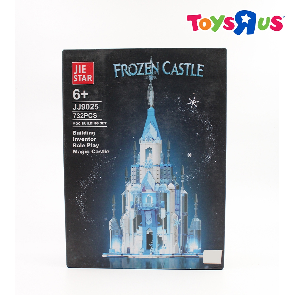Jie Star JJ9025 FROZEN CASTLE, Ages 6+, Building Blocks (732 Pieces ...