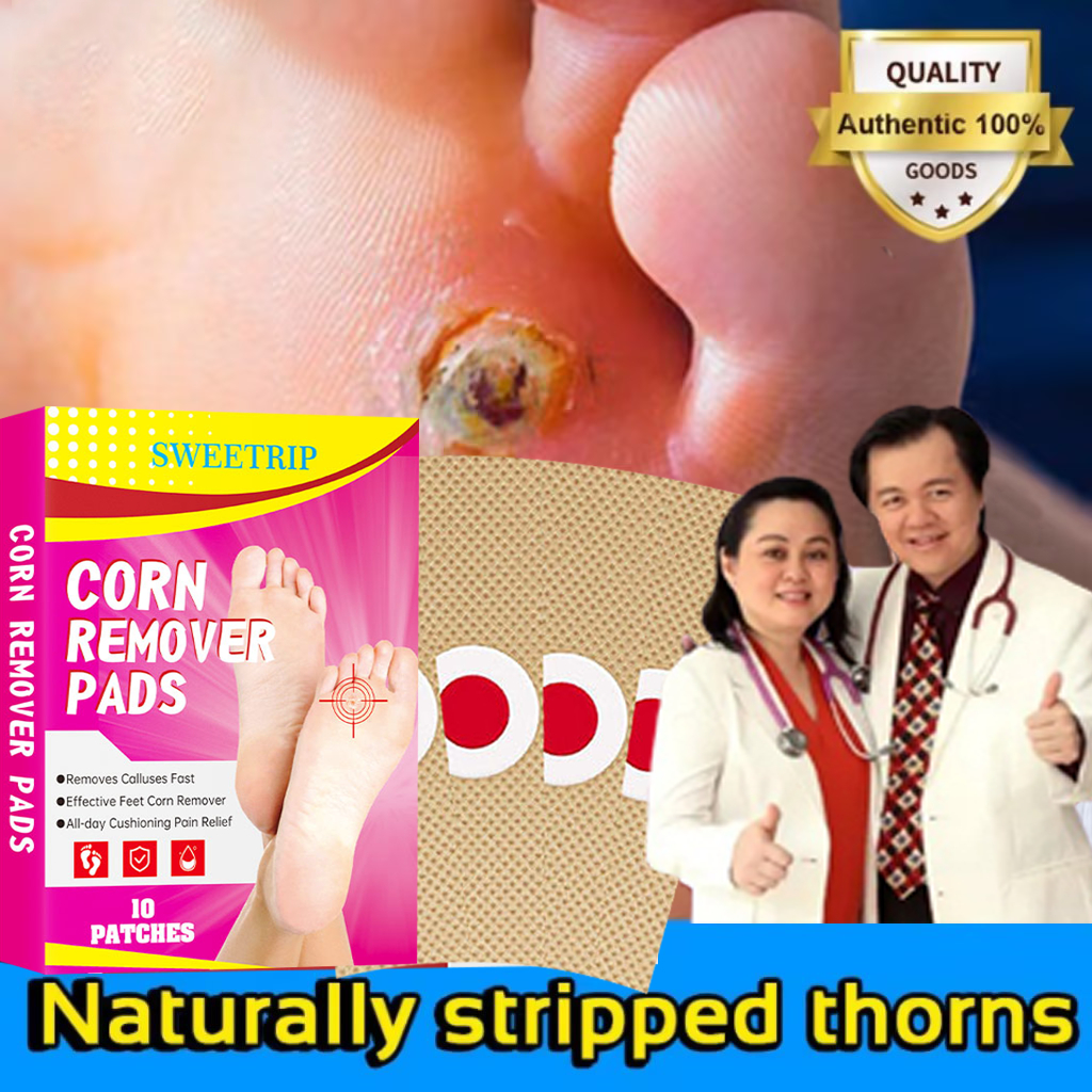 SWEETRIP 10PCS Foot Corns Remover Patch Warts Remover Pads Remove ...