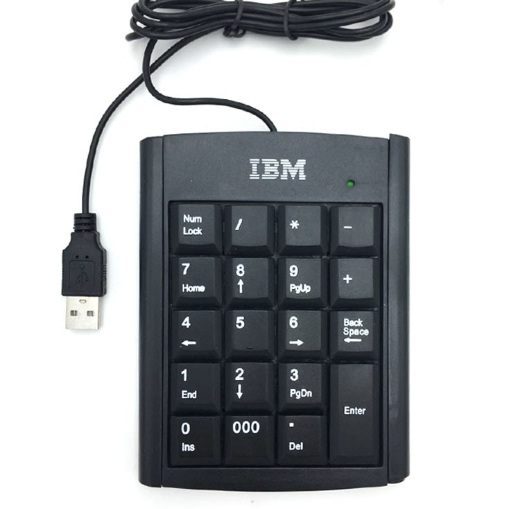 IBM Fantech Universal Mini USB Numeric Keypad Number Keyboard for ...