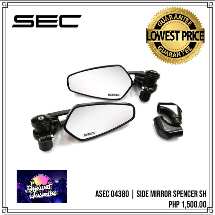 Sec side mirror spencer sh (sec brand) | Shopee Philippines