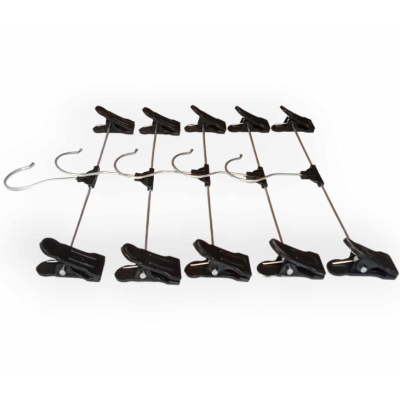 Metal clip hanger (10pcs) | Shopee Philippines