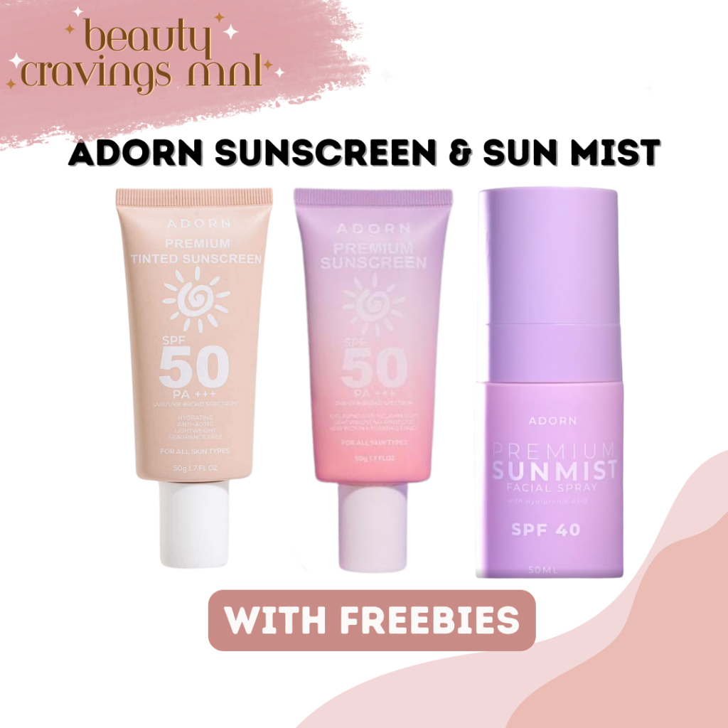 Adorn Premium Sunscreen | Tinted Sunscreen | Premium Sun Mist | Shopee ...