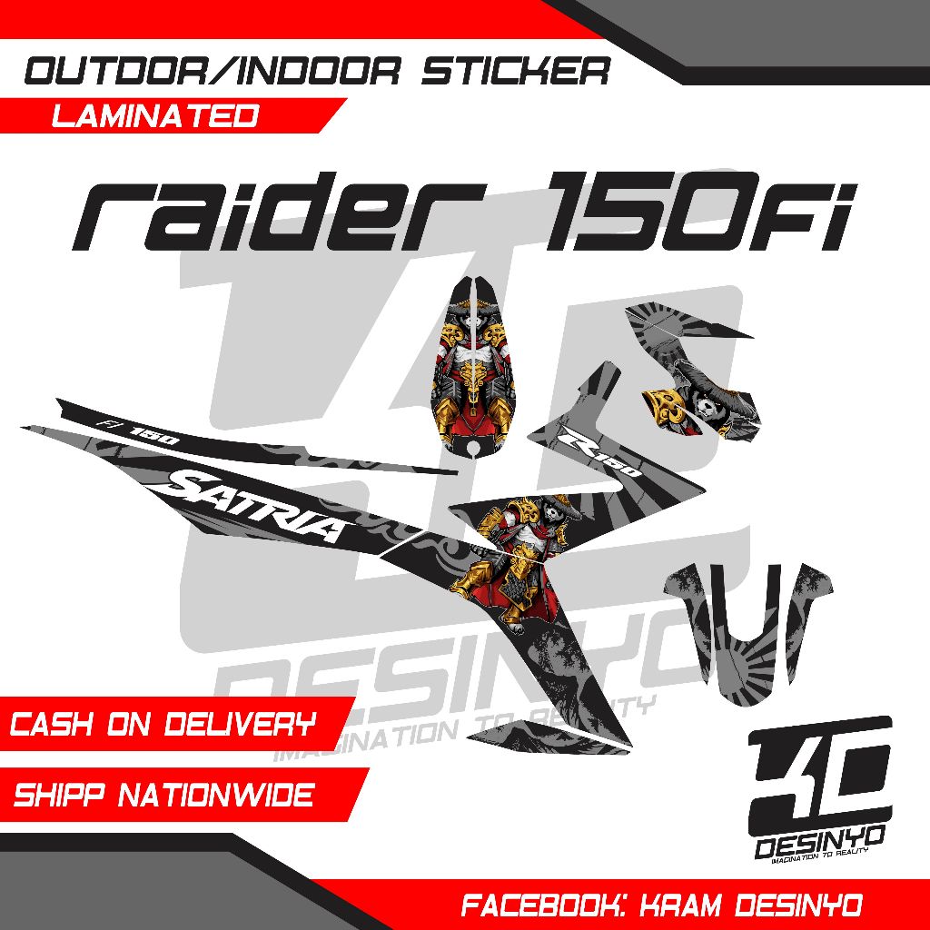 Raider 150FI Full Body Sticker | Shopee Philippines