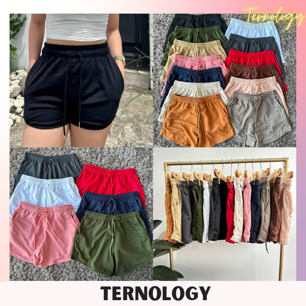 H&M Mini Terry Short for Women New Trendy Dolphin New Terry Booty Short ...
