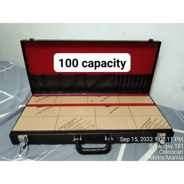 TARI CASE HARD BOX/CASE 100 CAPACITY WITH FIBER GLASS HANDY CRAFT ...