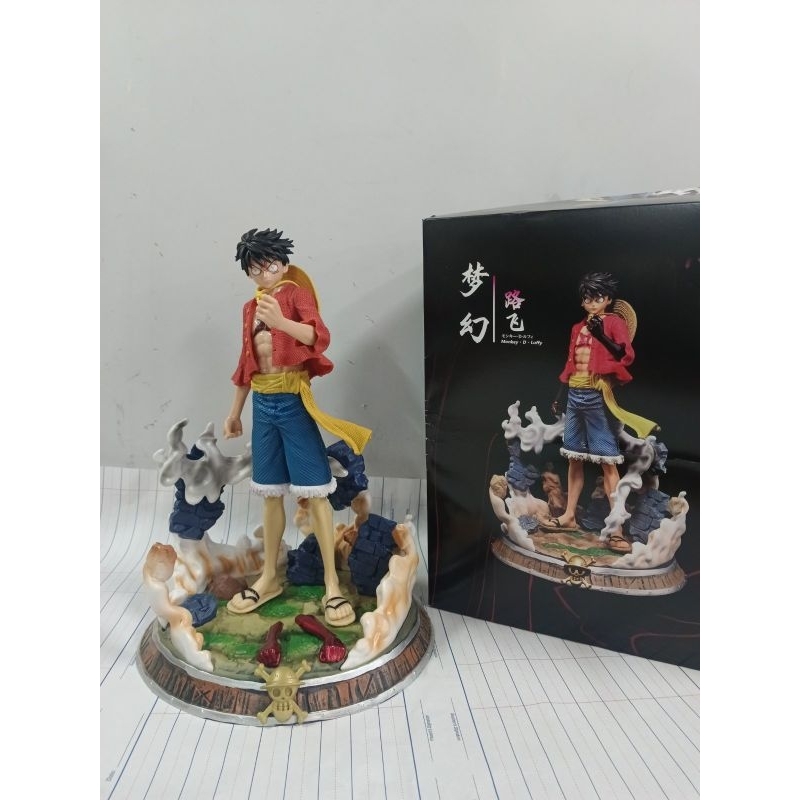 One piece luffy statue 37cm k.o. | Shopee Philippines