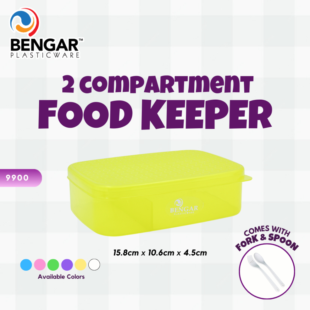 BENGAR PLASTICWARE Lunch box food container food storage container food ...