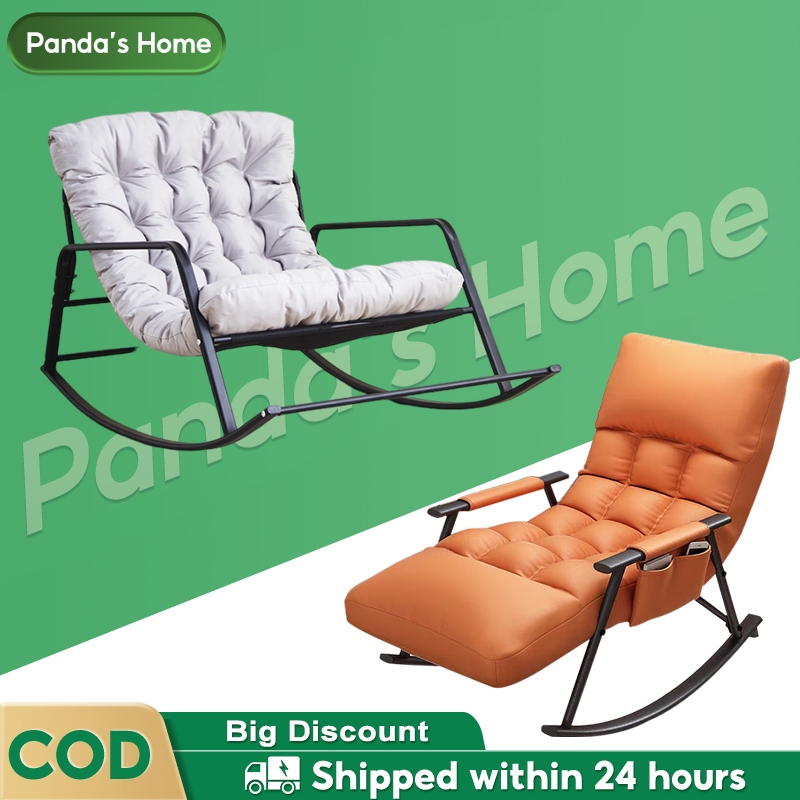 Adjustable Chair Single/Double Lazy Rocking Chair Sofa Chair Nordic ...