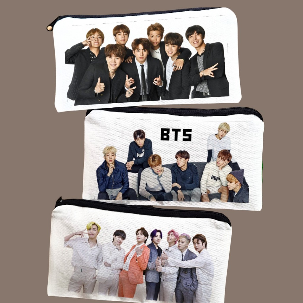 BTS Bangtan Boys Jungkook Jimin V Suga Hope Kawaii Long Wallet Purse ...