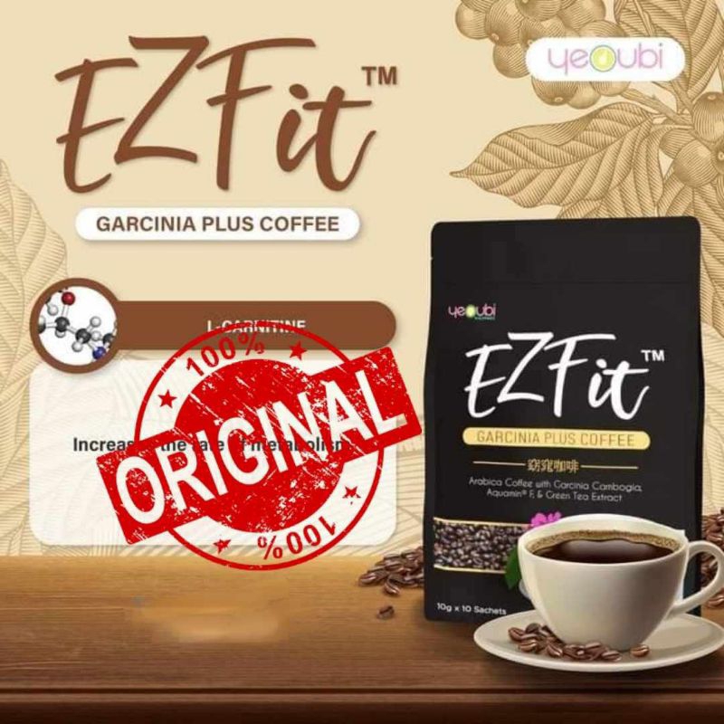 100% ORIGINAL YEOUBI EZFIT COFFEE with Glutathione and Collagen ...