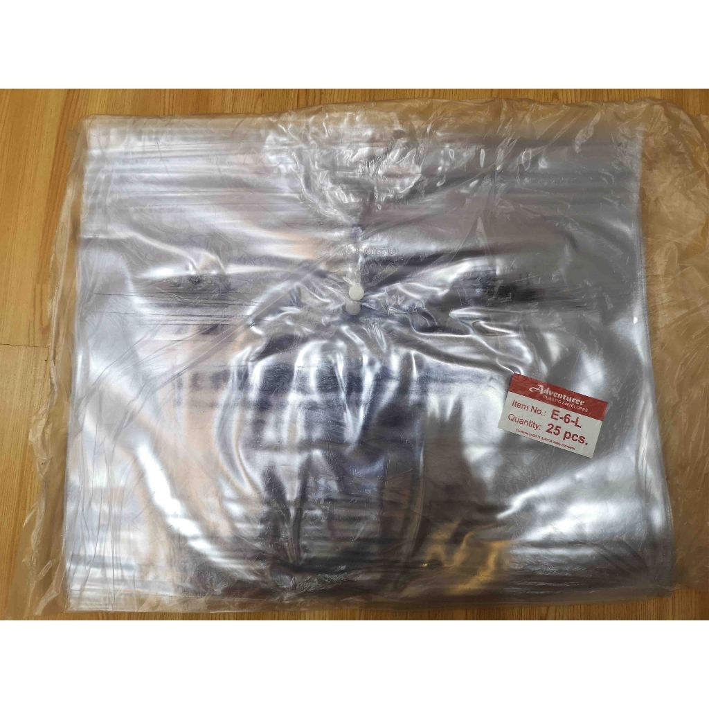 25pcs/Pack Adventurer Plastic Envelope (Gauge#4 or Gauge#6) | Shopee ...
